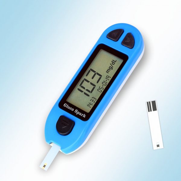Gluco Spark Glucometer Sugar Test Device with 25 Test Strips and 25 ...