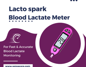 Lacto Spark Lactate meter with 25 Strips and 25 Lancets by Sensa core ...
