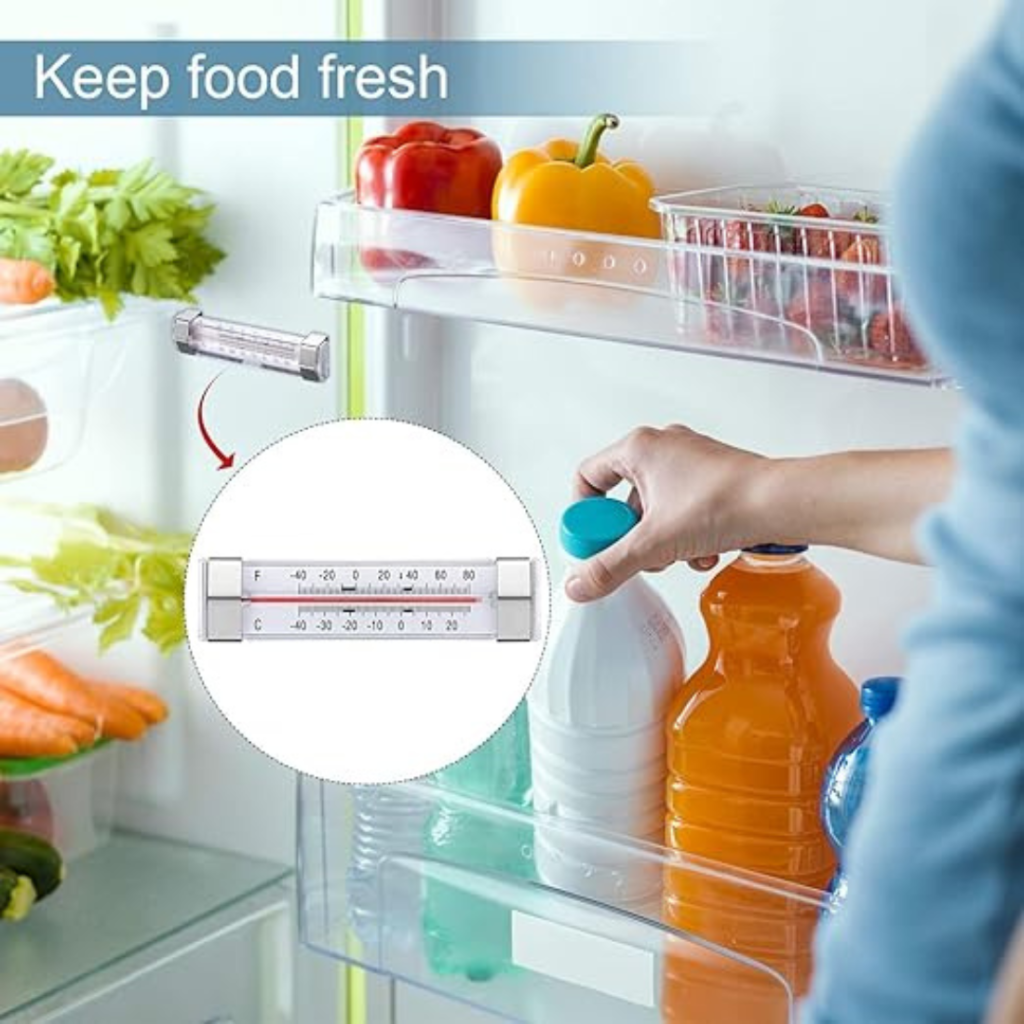 B-Arm Freezer Thermometer | Accurate fridge temperature monitoring ...