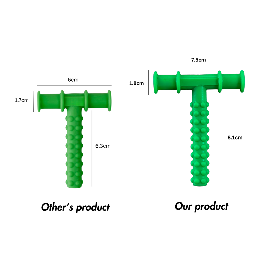 B-Arm OPT (Oral Placement Therapy) Chewing Tube (Green) | Non-Toxic ...