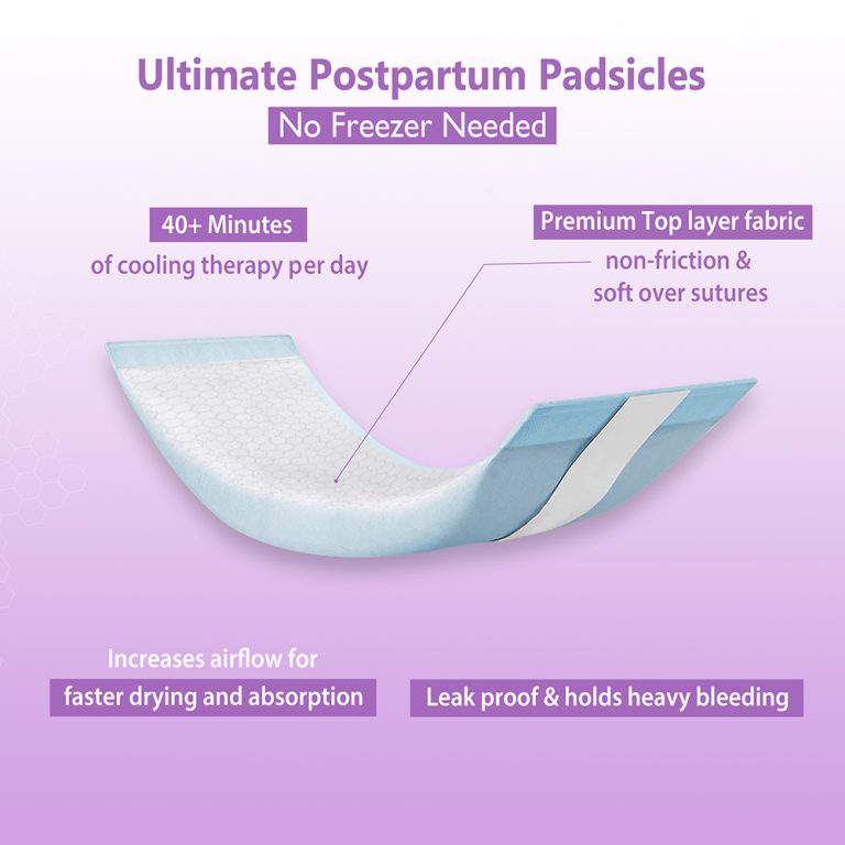 B-Arm 2 in 1 Postpartum Pads For Newmoms After Delivery (Pack of 5 ...