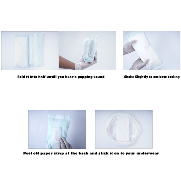 B-Arm 2 in 1 Postpartum Pads For Newmoms After Delivery (Pack of 5 ...