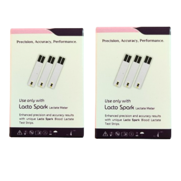 Lactospark Blood Lactate 50 test Strips, Lactate Test Strips for ...
