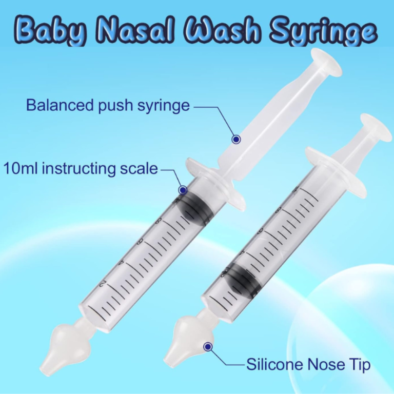 B-Arm 2 In 1 Nasal Aspirator And Irrigator For Kids And Adult- Syringe ...