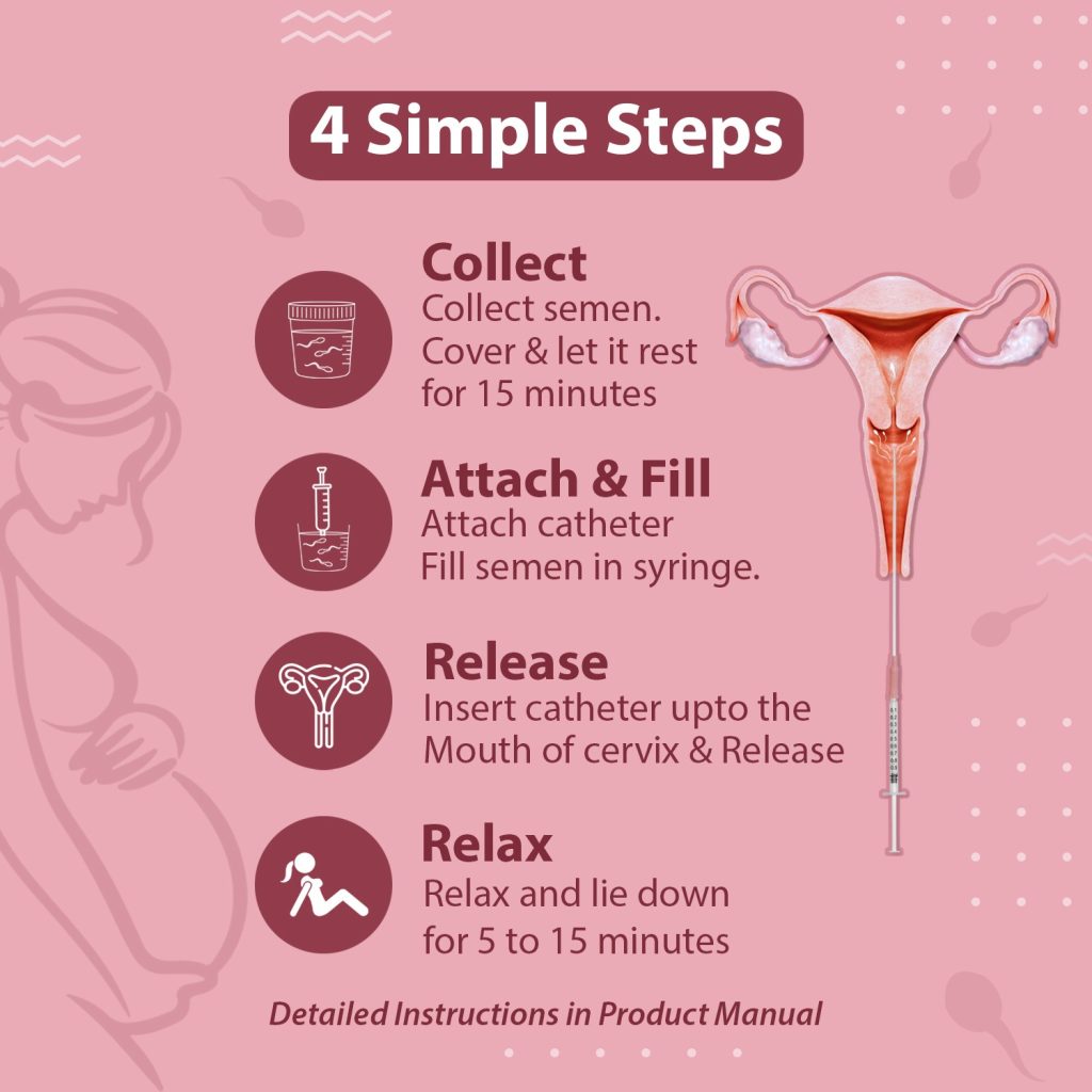 B-Arm Home Insemination Kit- 17cm (Pack of 5) with 5 Catheters, 5 ...