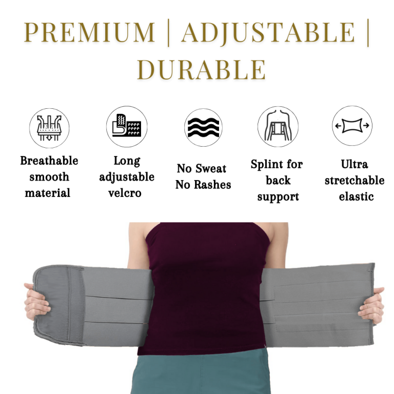 B-Arm Postpartum Belly Belt (Universal Size- Fits size S to XL) After C ...