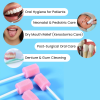 B-Arm Oral Swabs (Pack of 50)| Disposable Oral Care Swabs for Teeth ...