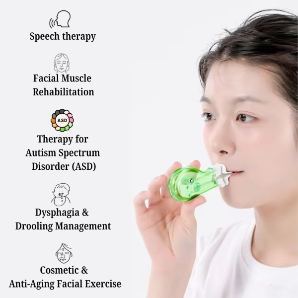 B-Arm Lip Muscle Trainer with 3 Resistance Springs & 2 Mouth Braces for ...